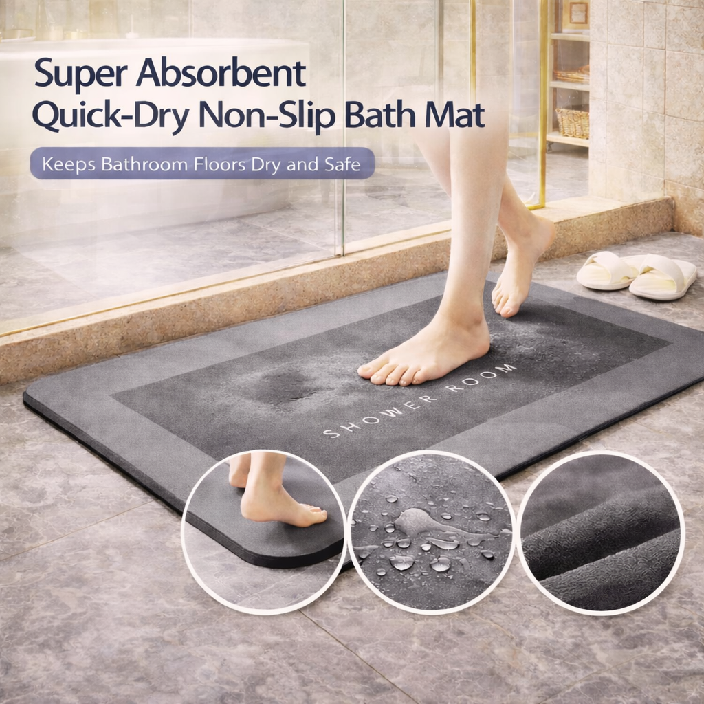 Super Absorbent and Quick-Dry Non-Slip Floor Mat - 50% Off Today Only ...